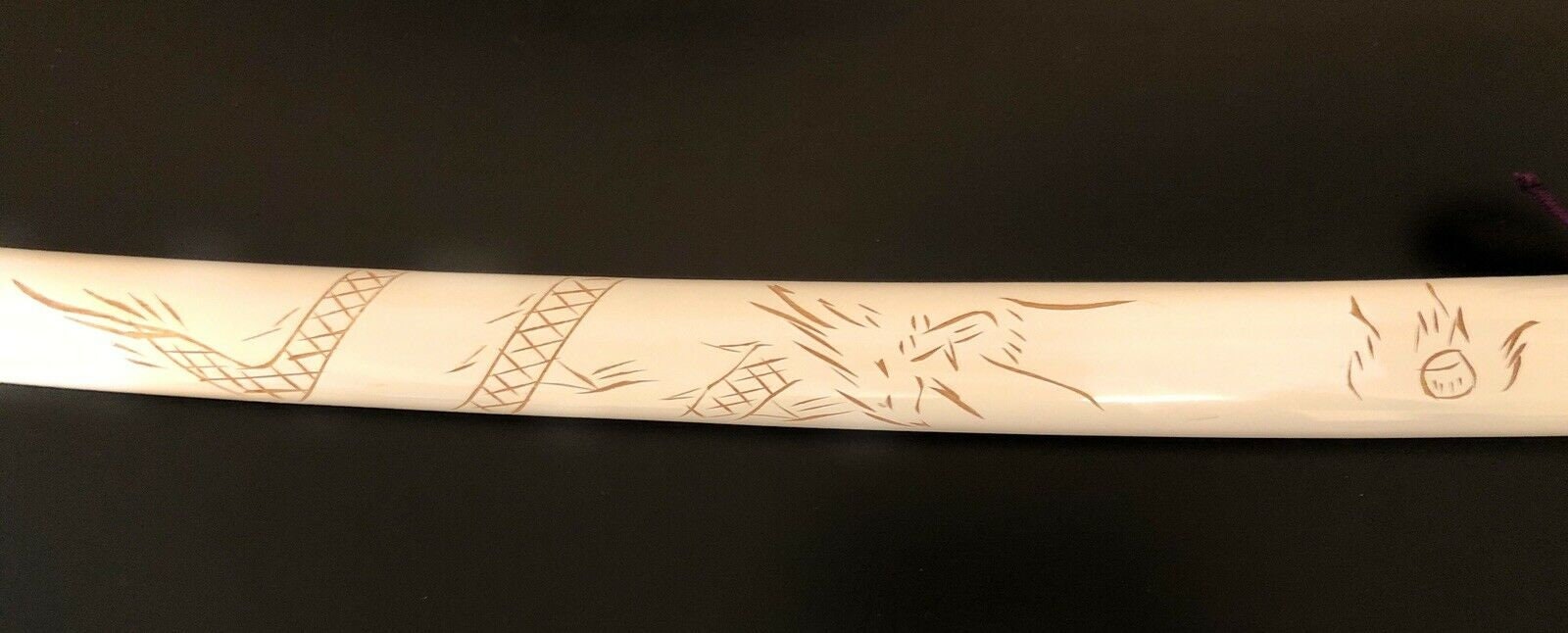 Handmade Japanese Samurai Sword Set W/ Stand 39.5 Katana 30 Wakizashi ...