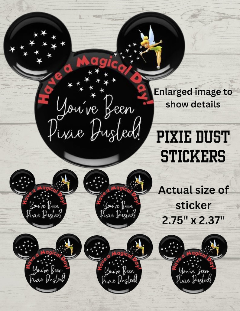 You've Been Pixie Dusted Stickers - Etsy