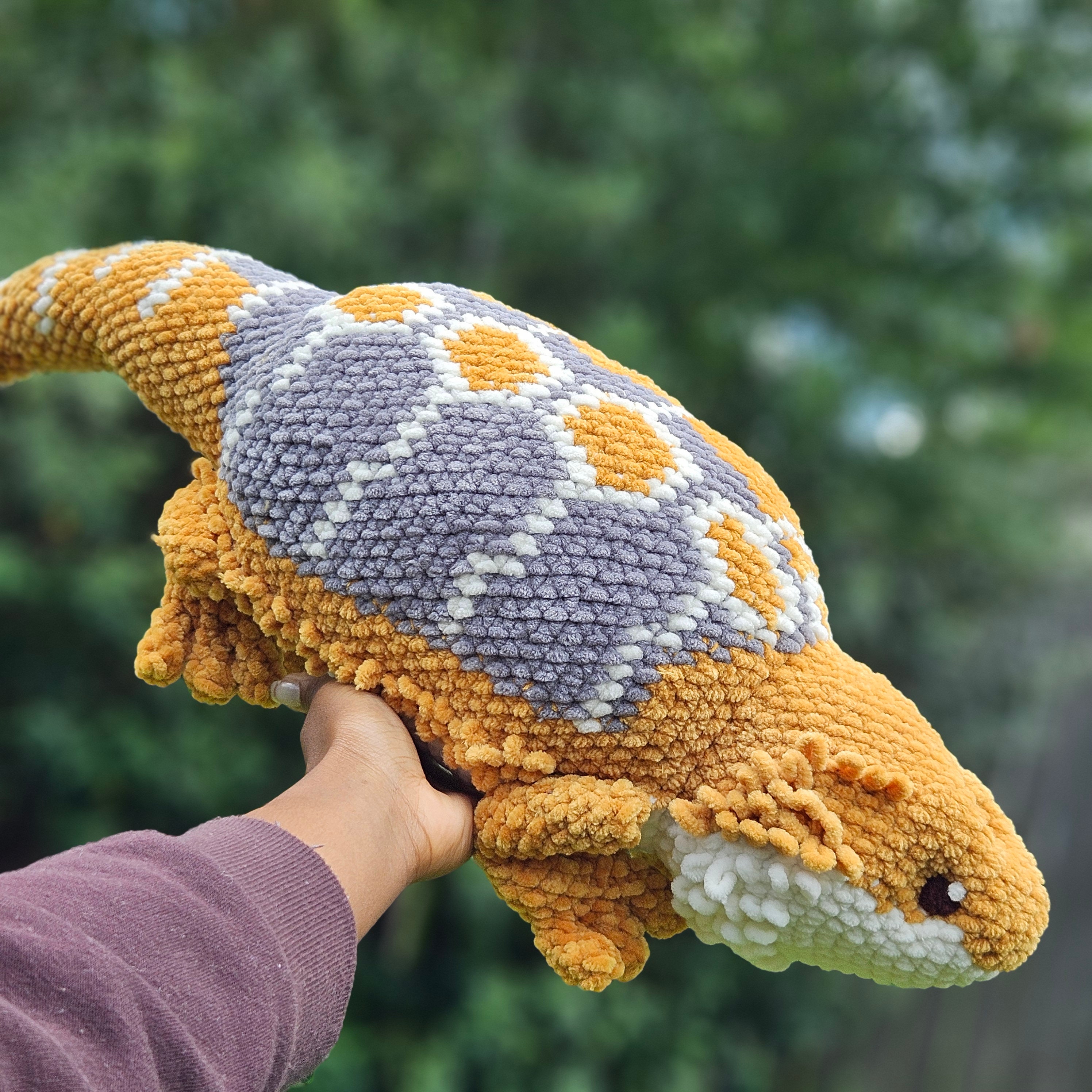 Pdf Pattern: Crochet Bearded Dragon Pattern - Etsy Canada