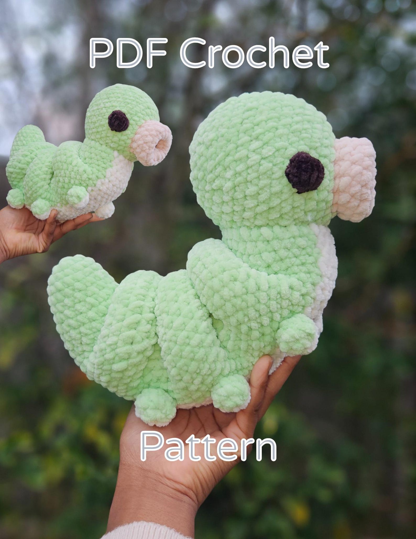 Pdf Pattern: Crochet "grub" Caterpillar Crochet Pattern - Etsy