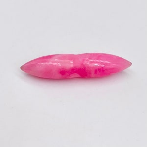 Rose Quartz Stone Handmade Nose Piercing Notch Septum Tusk Pincher Naga ...