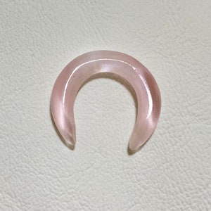 AAA Rated Pink Monalisa Glass Stone Pinchers, Septum, Tusk, Handmde ...