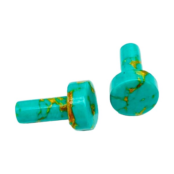 Turquoise Plugs - Etsy