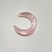 AAA Rated Pink Monalisa Glass Stone Pinchers, Septum, Tusk, Handmde ...