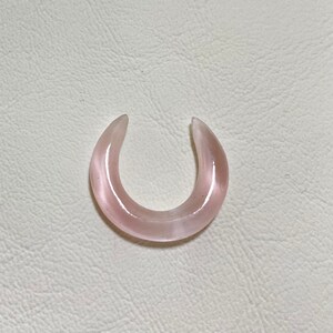 AAA Rated Pink Monalisa Glass Stone Pinchers, Septum, Tusk, Handmde ...