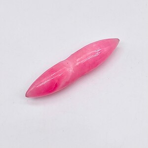 Rose Quartz Stone Handmade Nose Piercing Notch Septum Tusk Pincher Naga ...