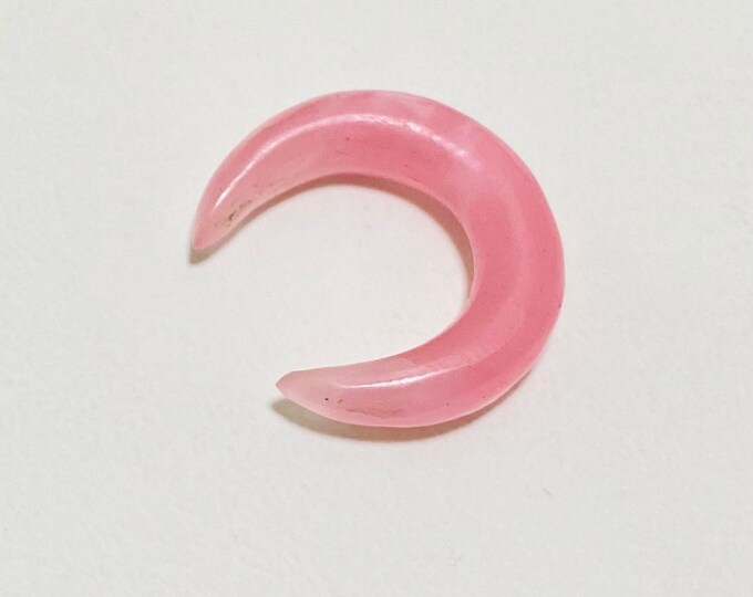 0g Pink Purple Acrylic Septum Stretching Pincher Ring 8mm Ear Plugs ...