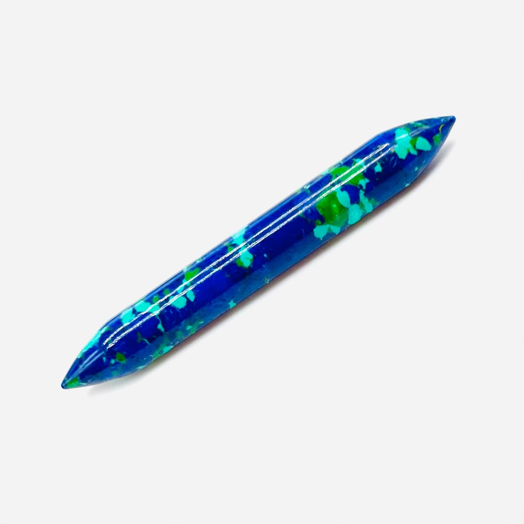 Malachite Lapis Lazuli Septum Tusk Spike, Stone Piercing Jewelry ...