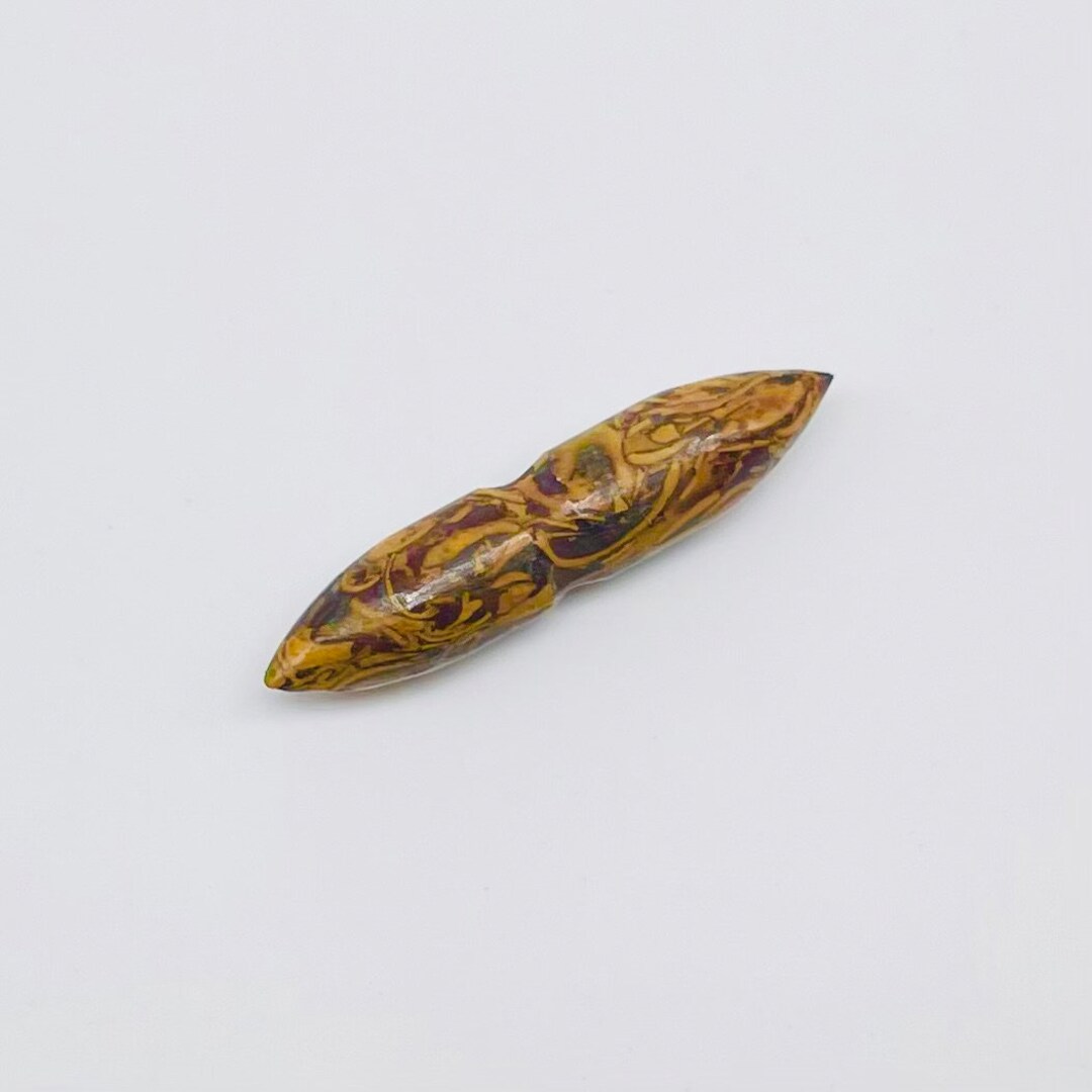 Natural Sang-e-maryam ROUND NOTCH TUSK, Tribal Septum, Nose Pincher ...