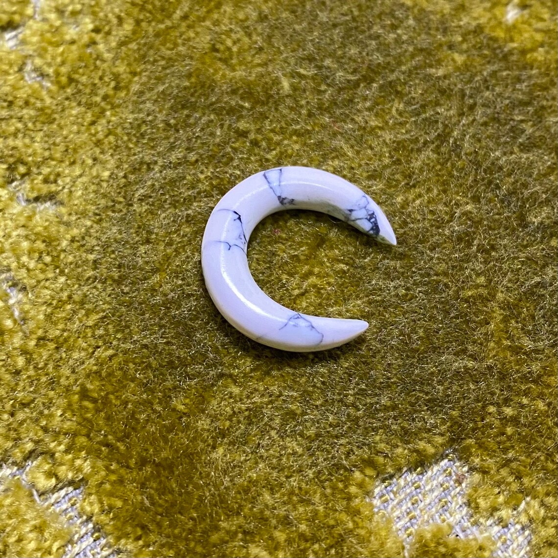 AAA Rated Organic Howlite Stone Pinchers Septum Tusk - Etsy