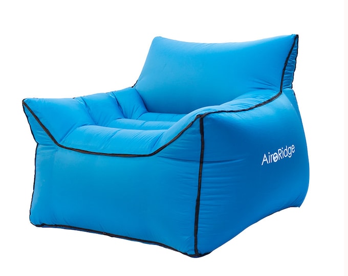 Airoridge Inflatable Lounger Air Chair. No Pump Needed. - Etsy
