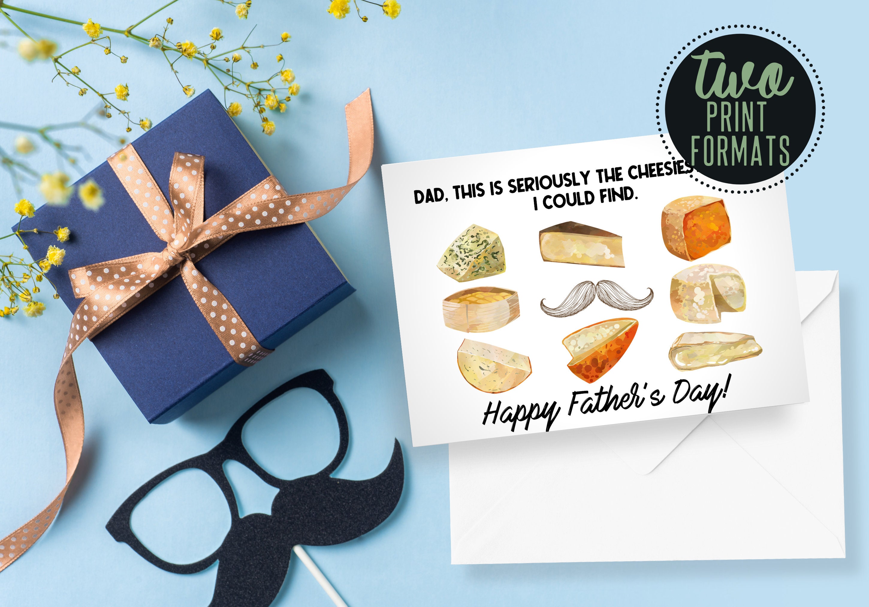 Printable Fathers Day Card, This is the Cheesiest Card I Could Find ...