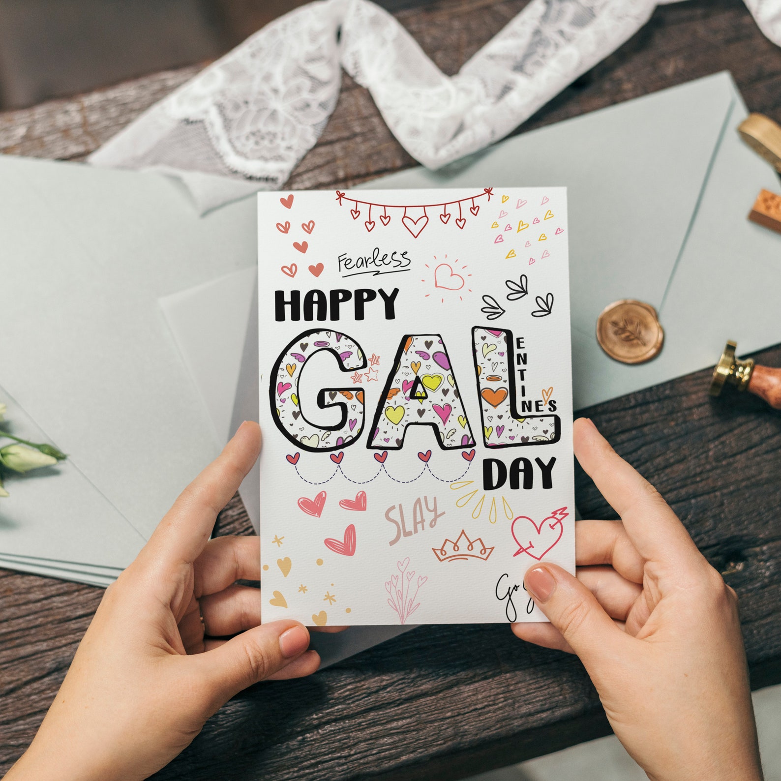 Printable Galentine's Day Card, Funny Valentines Day Card, Printable ...