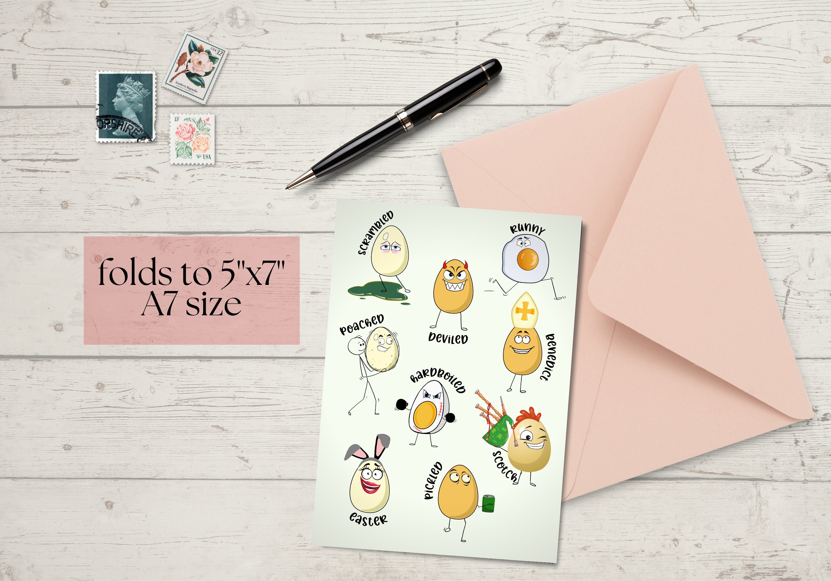 Printable Easter Card, Egg Pun Card, Funny Easter Card, Food Pun, Types ...