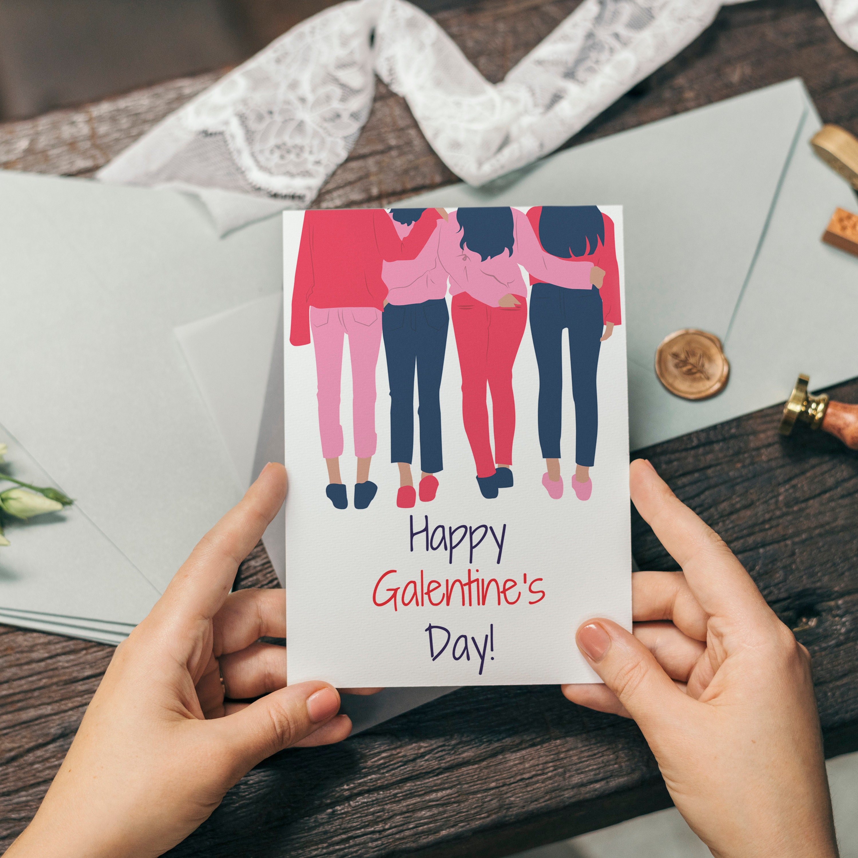 Printable Galentine's Day Card Funny Valentines Day Card - Etsy