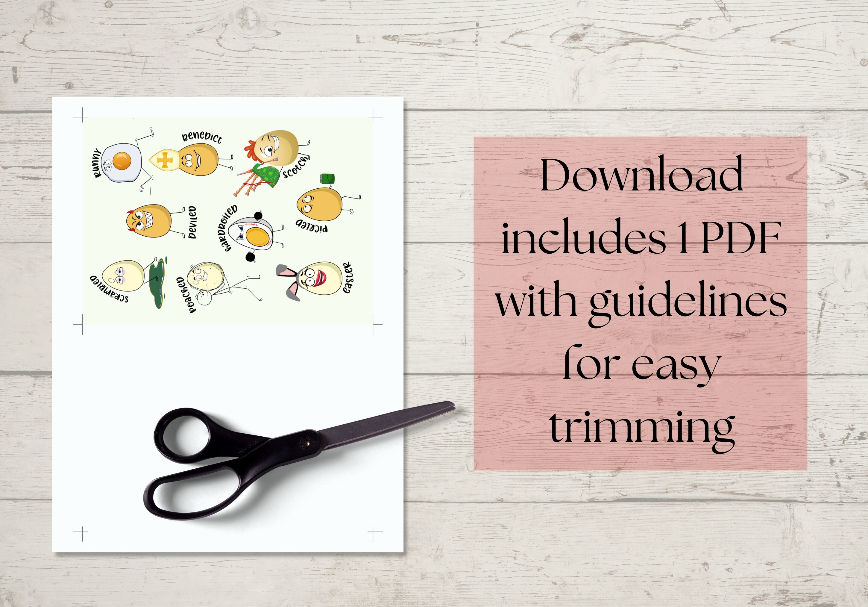 Printable Easter Card, Egg Pun Card, Funny Easter Card, Food Pun, Types ...