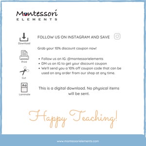 MONTESSORI PHONICS - Blue Scheme, Initial Consonant Blends, Diagraphs ...