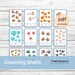 MULTIPLICATION Montessori Maths Cards, Three Part Cards, Montessori ...