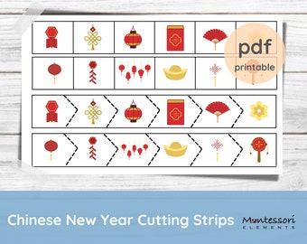 Chinese Papercutting Templates Lesson Chinese Lunar New Year Montessori ...