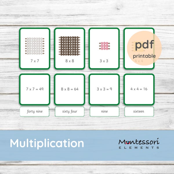 Montessori Math - Etsy