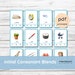MONTESSORI PHONICS - Blue Scheme, Initial Consonant Blends, Diagraphs ...