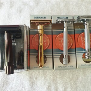 Genuine Merkur German Made Aggressive to Moderate Safety Razors Futur ...