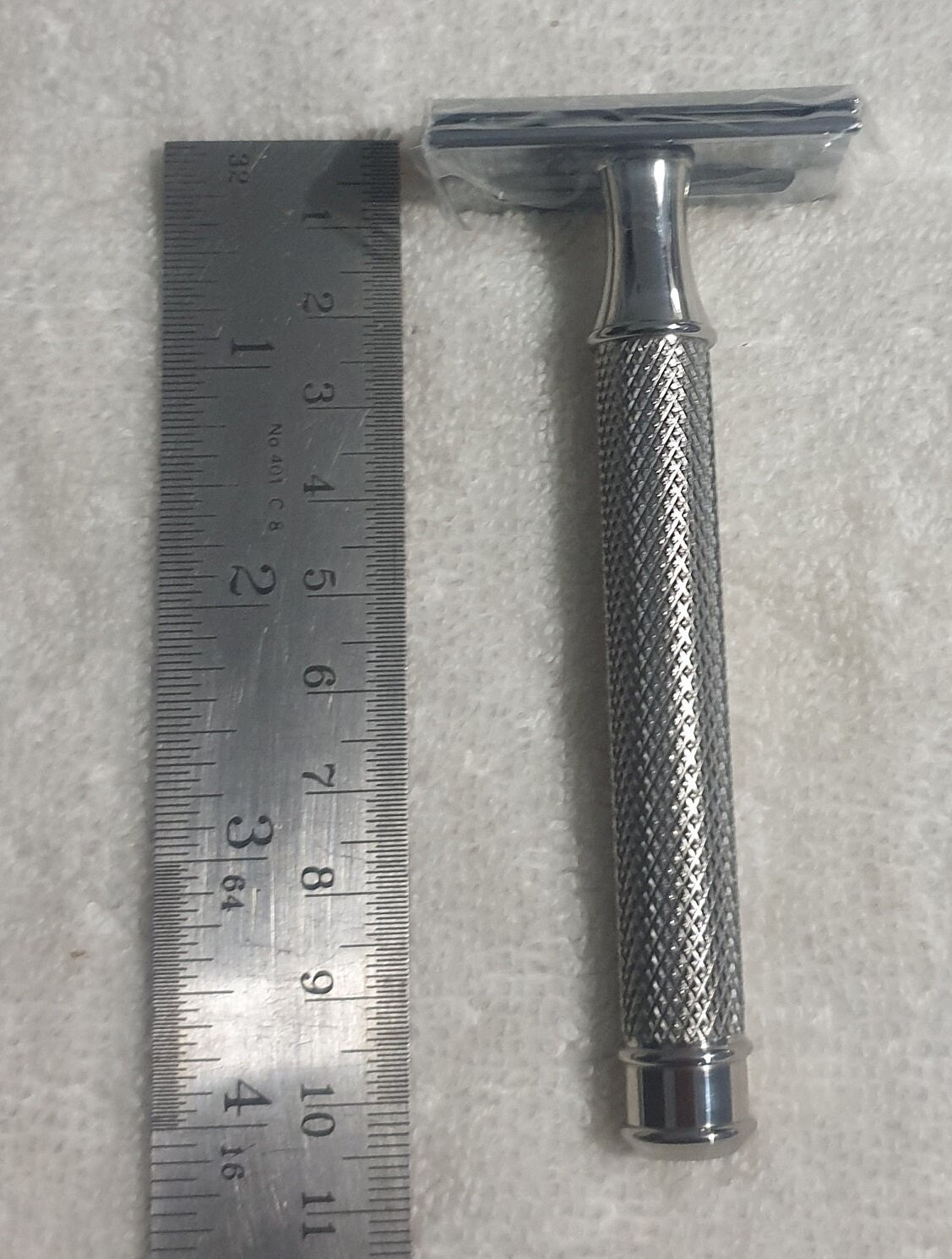 304 Stainless Steel Three Piece Double Edge Safety Razors Long and ...