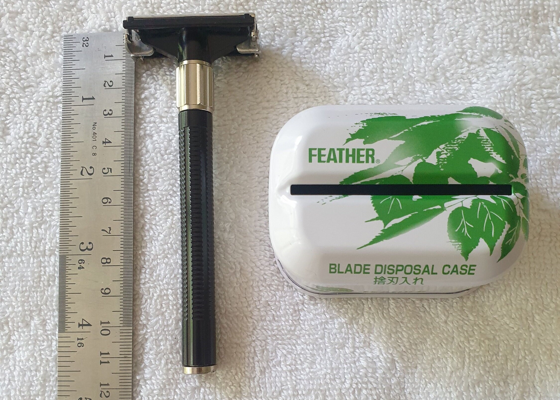 Feather Japanese Made TTO Razor and Blades Disposal Box - Etsy