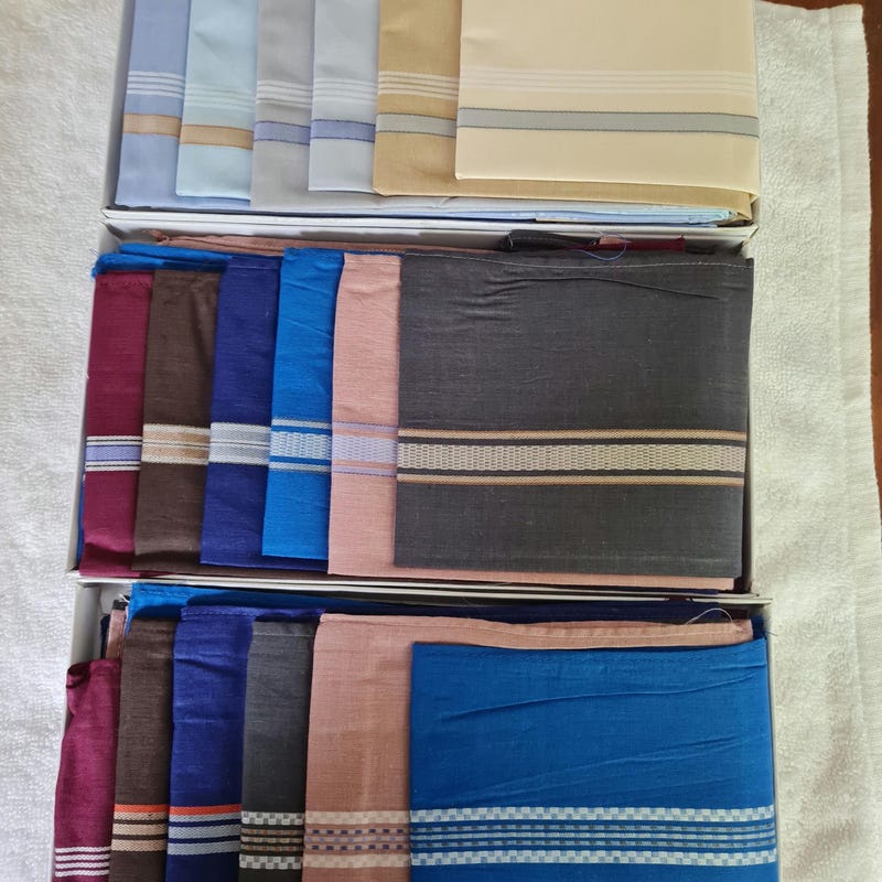 Purple Handkerchiefs - Etsy