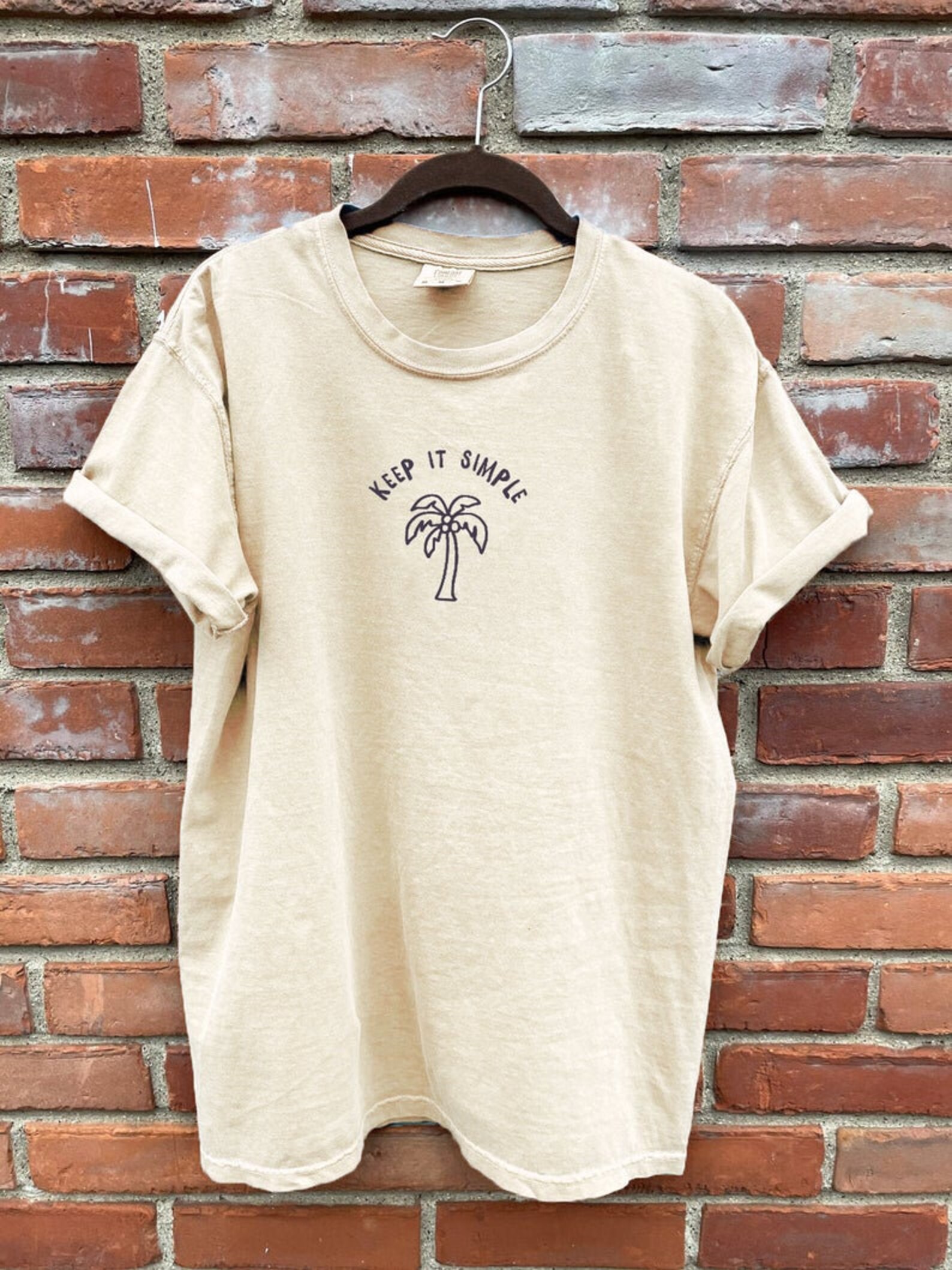 Palm Tree Tshirt Palm Shirt Tee Customizable Summer Tshirt | Etsy