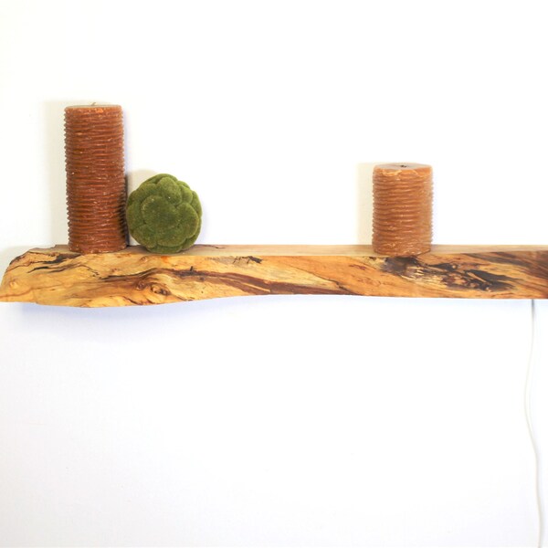 Floating Shelf With Led Lights - Etsy