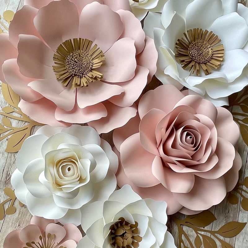Large Paper Flowers - Etsy
