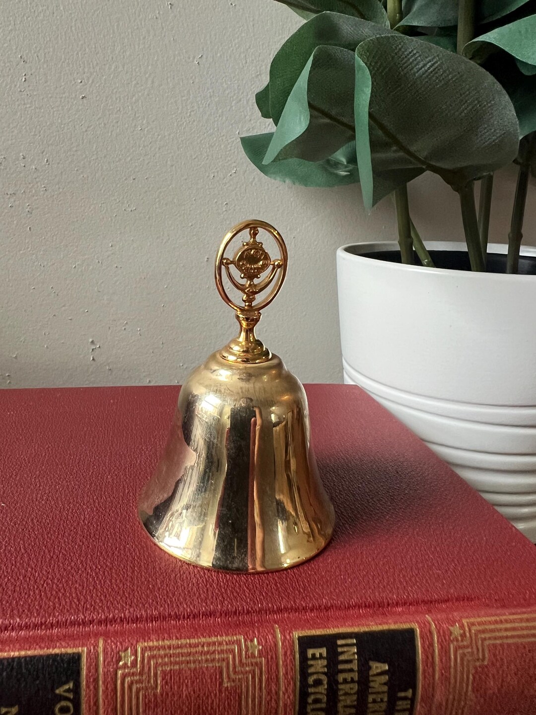 Vintage Avon Calling Golden Bell – Collectible Christmas Decor - Etsy