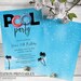 Pool Party Printable Birthday Invitation, Summer Water Floaty Digital ...