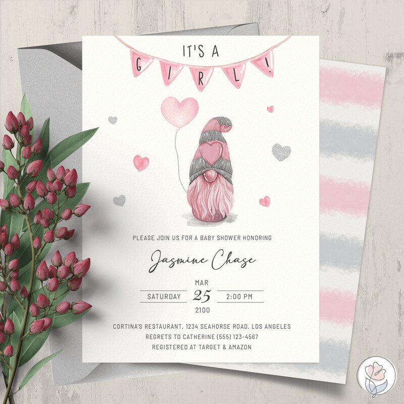 Baby Shower Gnome - Etsy