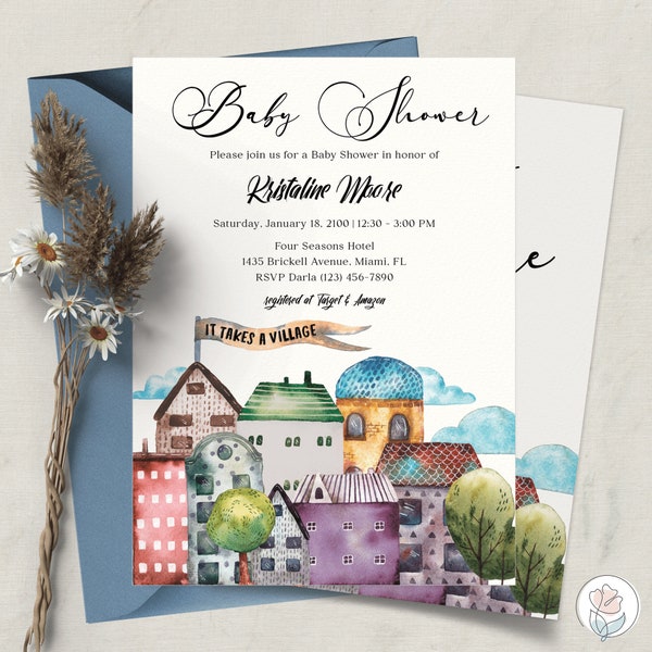 It Takes a Village - Etsy