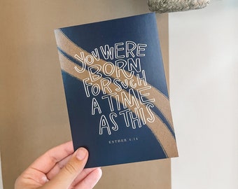You Were Made for Such a Time as This Esther Wall Art - Etsy