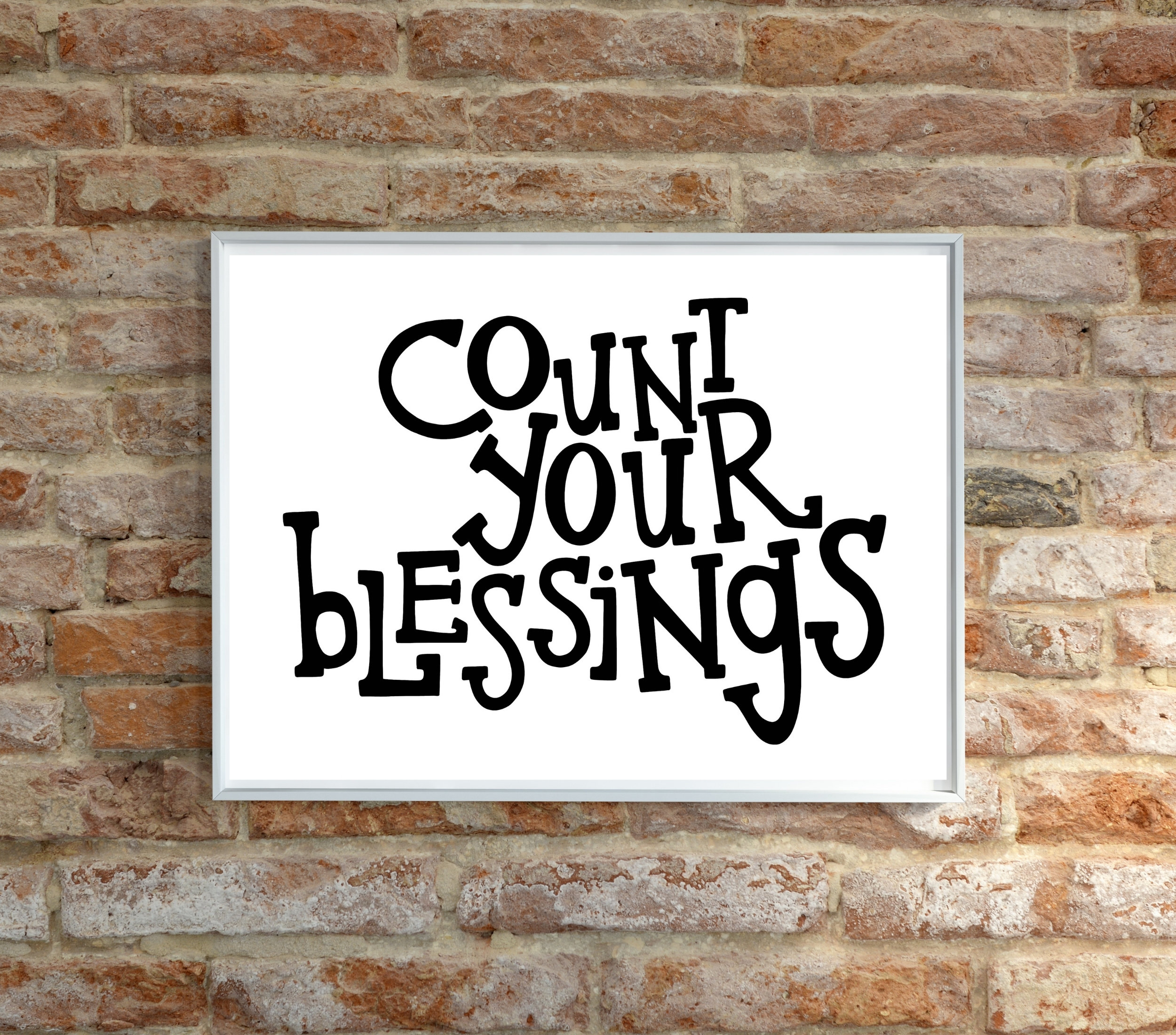 Count Your Blessings | Hand-drawn Art Print - Etsy