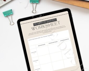 Adhd Decision Making - Etsy