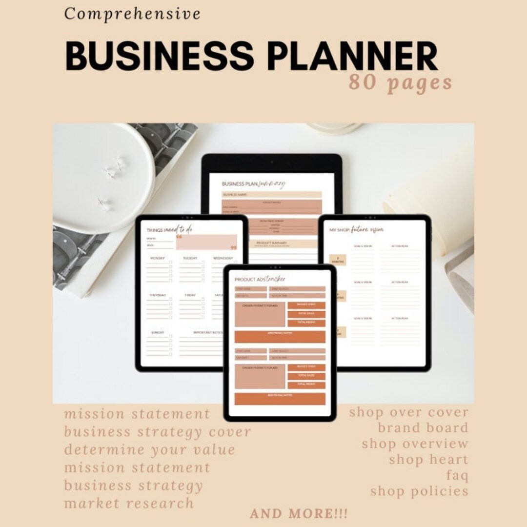 Ultimate Digital Business Planner | Business Bundle | Business Strategy ...