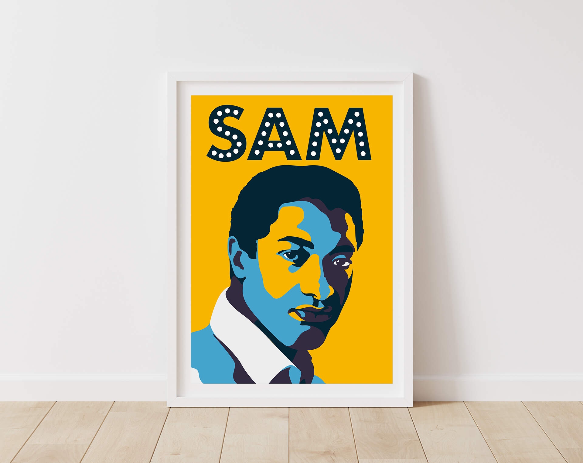 Sam Cooke Print Soul Legend Art Music Art soul Art Jazz | Etsy