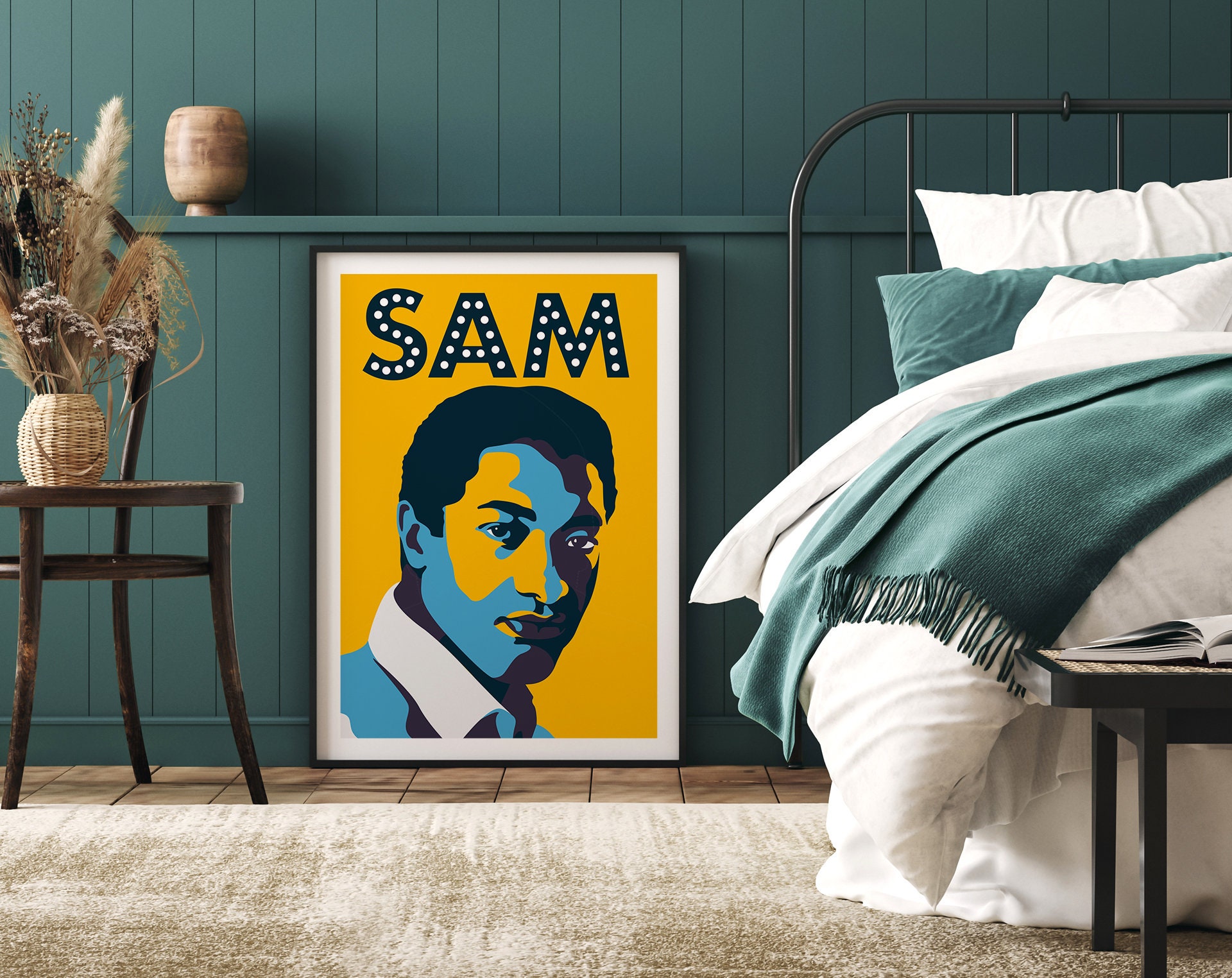 Sam Cooke Print Soul Legend Art Music Art soul Art Jazz | Etsy