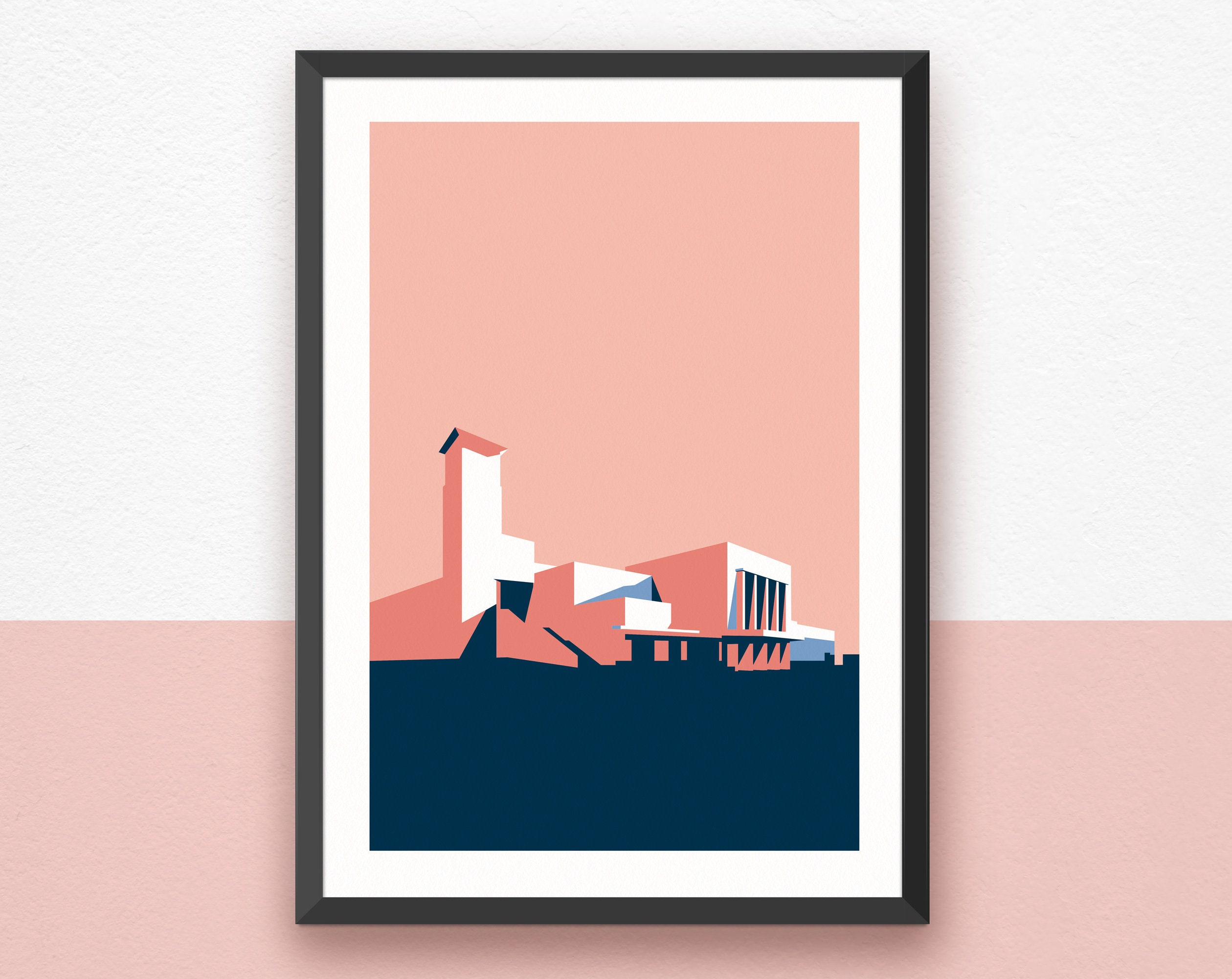 Surbiton Railway Station Art Deco Print, Vintage Travel Poster - Etsy UK