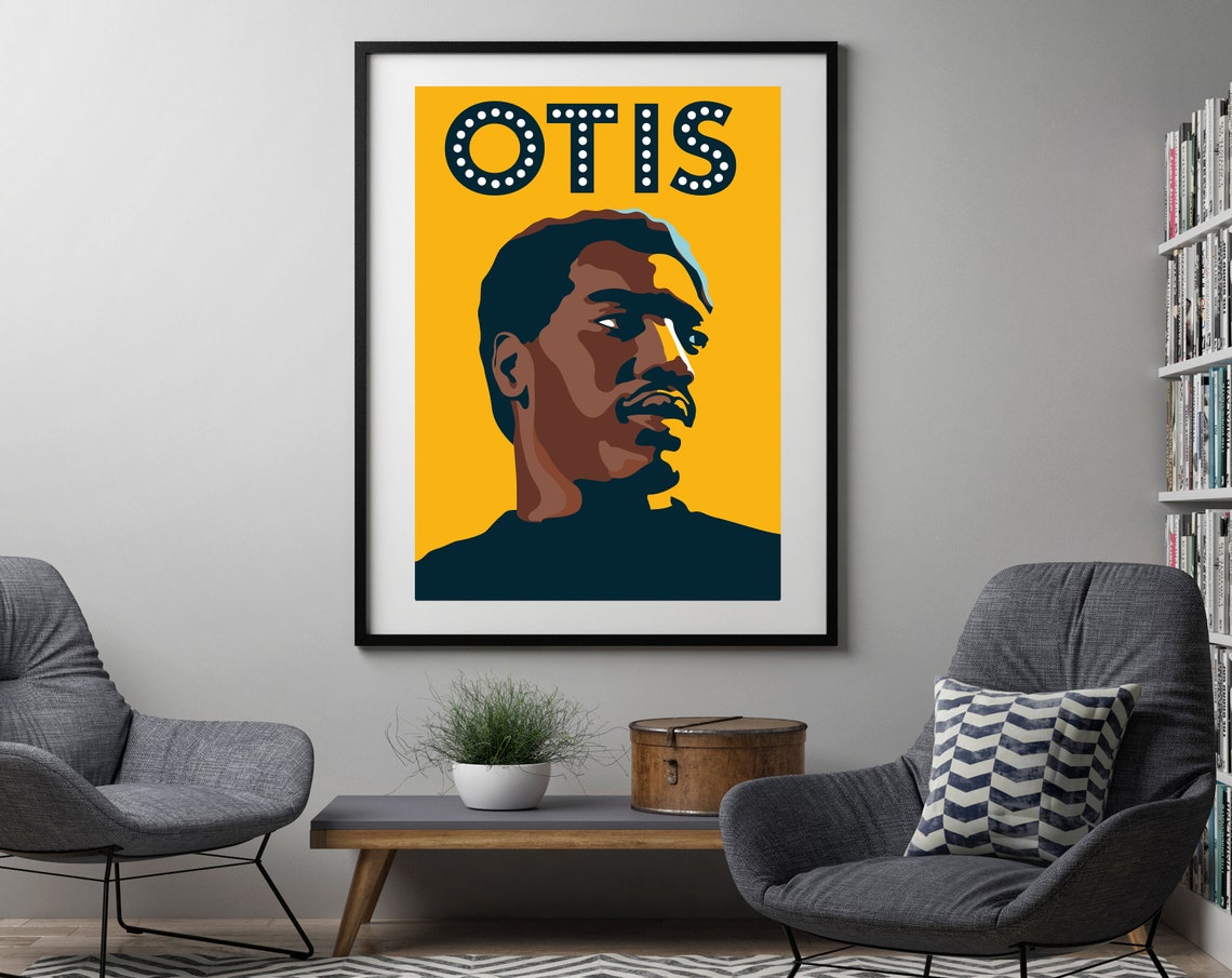Otis Redding Print Soul Legend Art Music Art Soul Art | Etsy