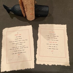 Lords Prayer and Hail Mary in Aramaic - Etsy