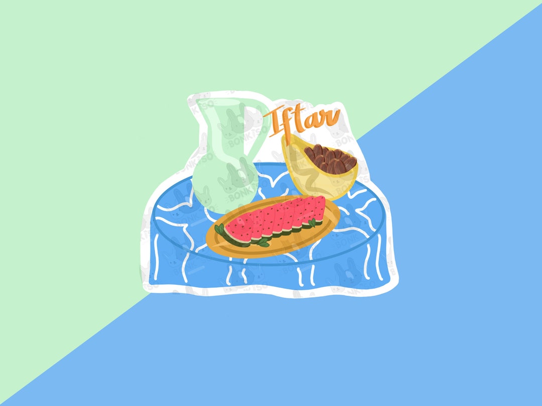 Iftar Stickers Planner Sticker Ramadan Plan Dinner Break - Etsy