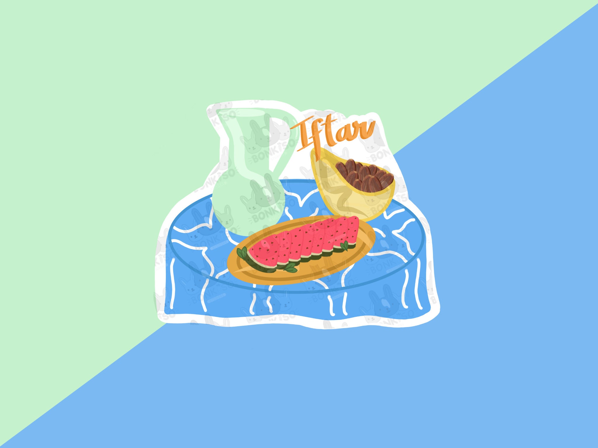 Iftar stickers Planner sticker Ramadan Plan dinner Break | Etsy