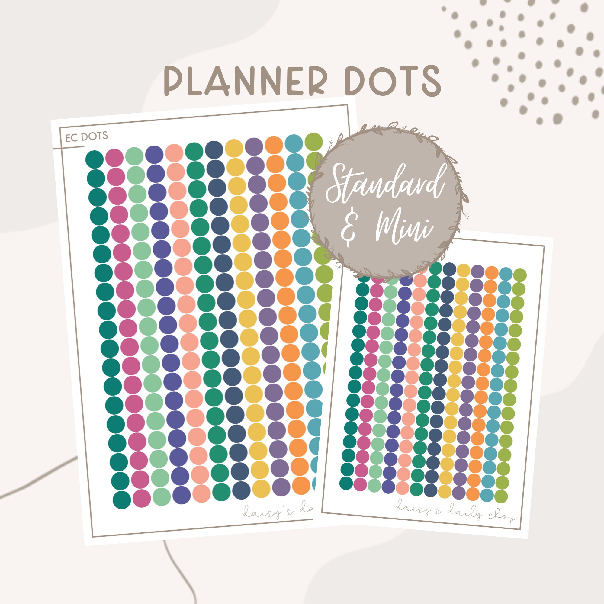 Calendars & Planners EC Icons Sticker Pack Label Stickers Plush ...
