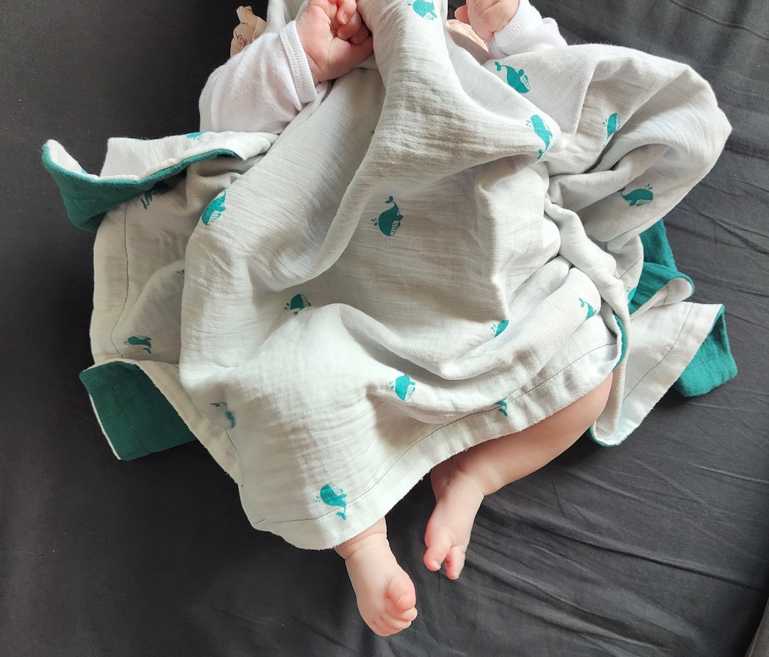 Light Double Gauze Baby Blanket Lined Summer Baby Blanket - Etsy