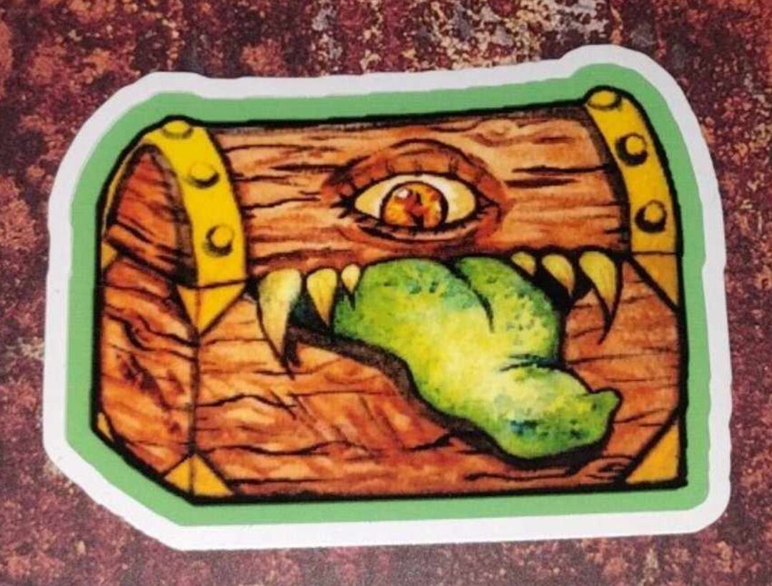 Mind the Mimic Sticker - Etsy